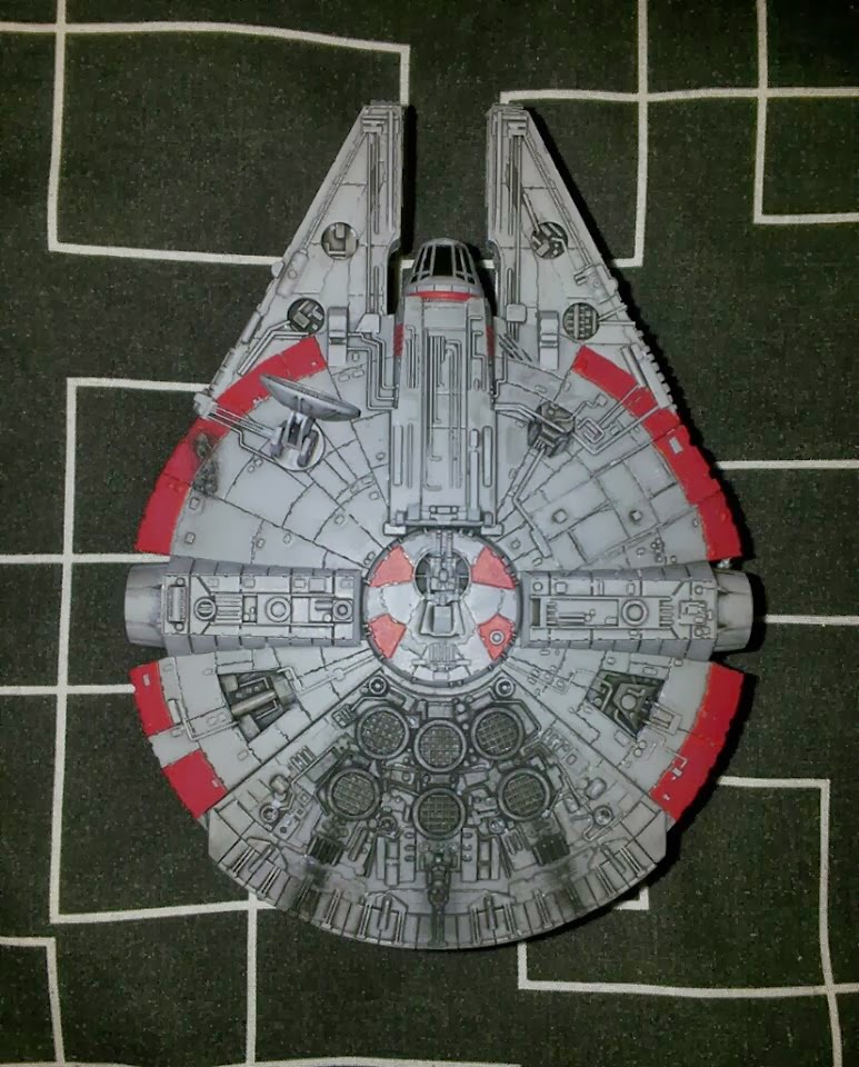 the pig's sty: X-Wing Miniatures YT-1300 Conversion - completed