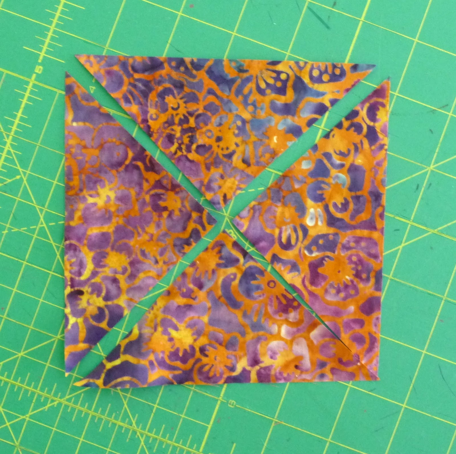 handmadewhimzy blog: Card Trick Quilt Block Tutorial