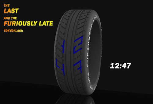 Tyre shaped LED Watch Concept - Spyful Breaking News