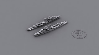 Tiny Thingamajigs: WIP: Condottieri-class cruisers of the Italian Navy ...