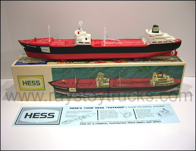 Rays Toy Trucks: 1966 Hess Voyager Ship