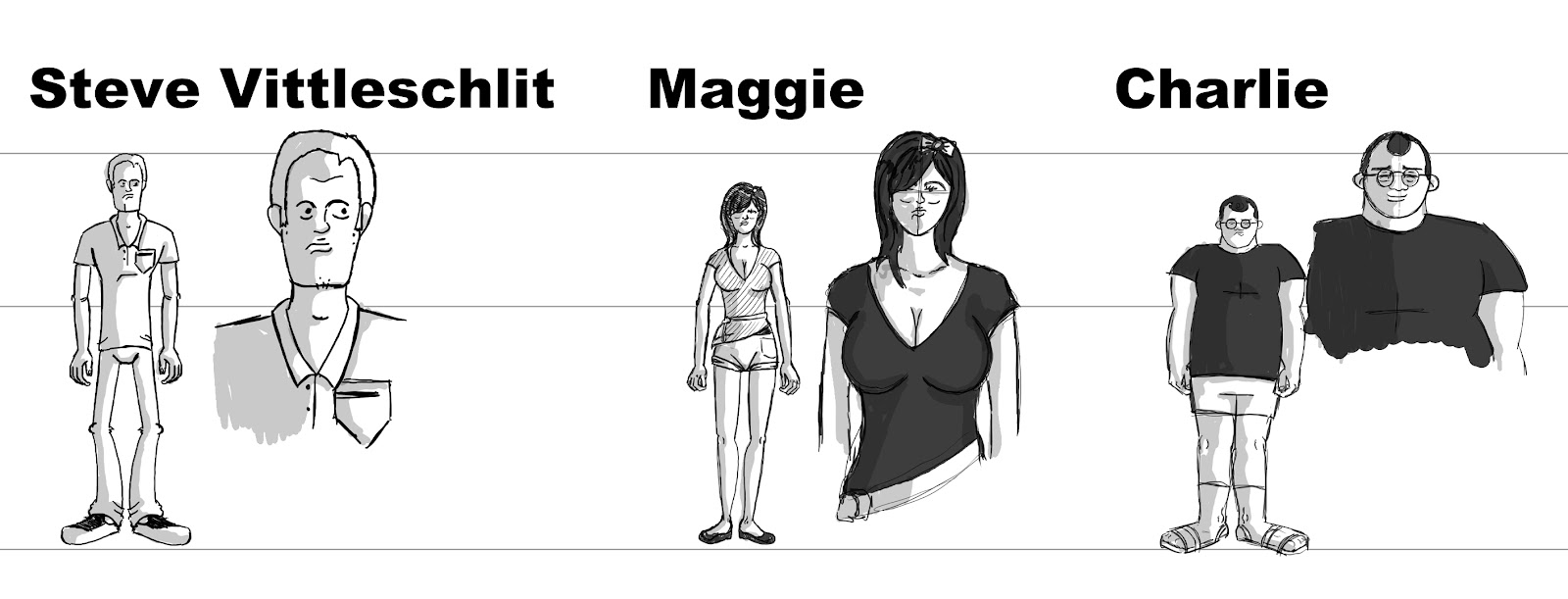 Ryan Blog: Rough Character Concepts