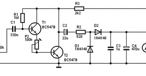 RO ELECTRONICA: Schema Vumetru Analogic - Analog VU meter