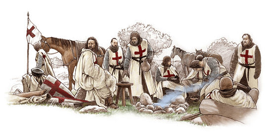 TRADIZIONE TEMPLARE: I pasti dei Templari