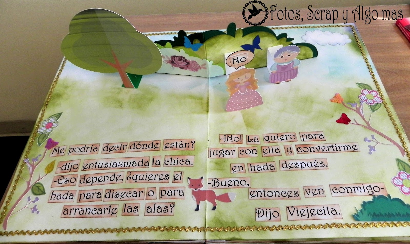 Fotos, Scrap y Algo mas.: Cuento Pop Up - Viajando por la Imaginación ...