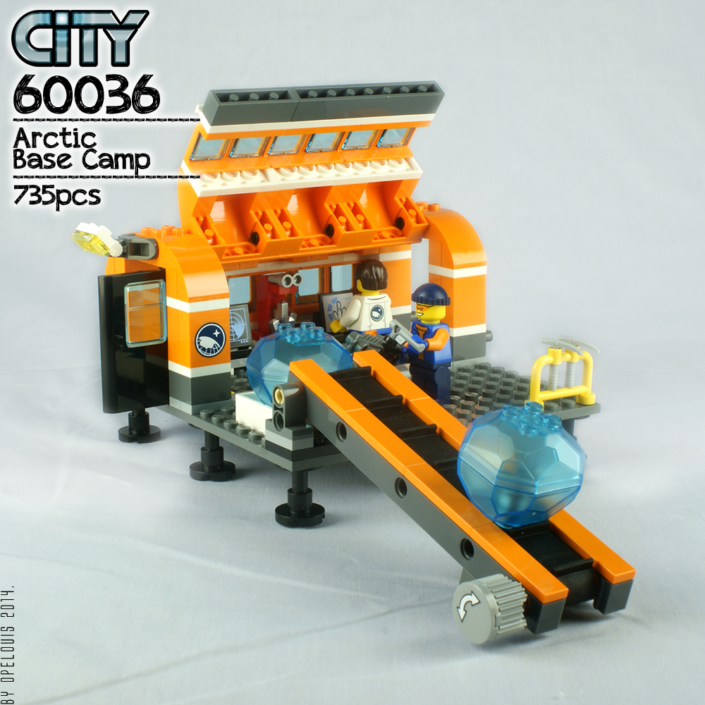 Opelouis's Toys Collection: LEGO City 60036 Arctic Base Camp. (part 2)