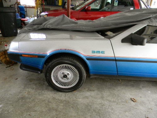 The DeLorean Dream: Beautiful in Blue! VIN 10496
