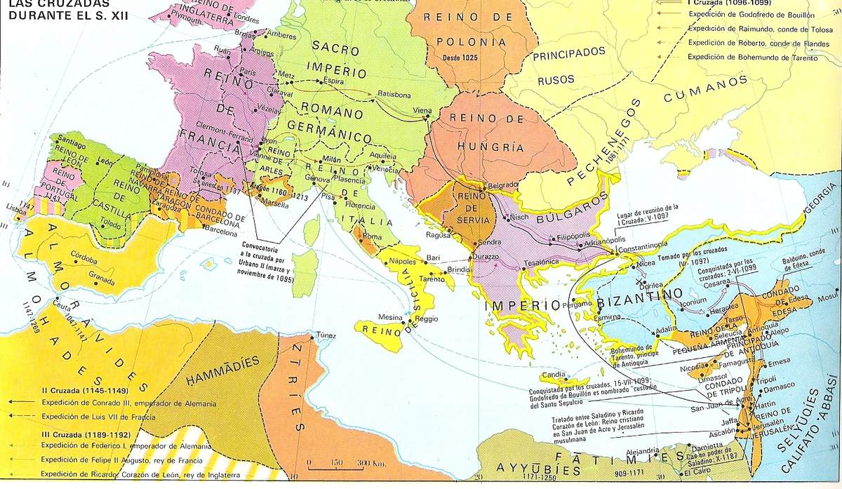 LAS CRUZADAS 1095-1272