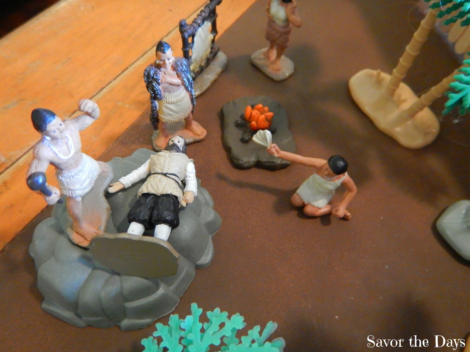 Savor The Days: Jamestown Fort {Colonial Craft}