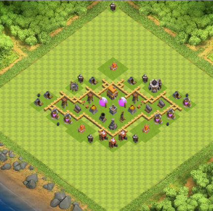 Strategi Terkuat Bertahan Clash of Clans Town Hall 5