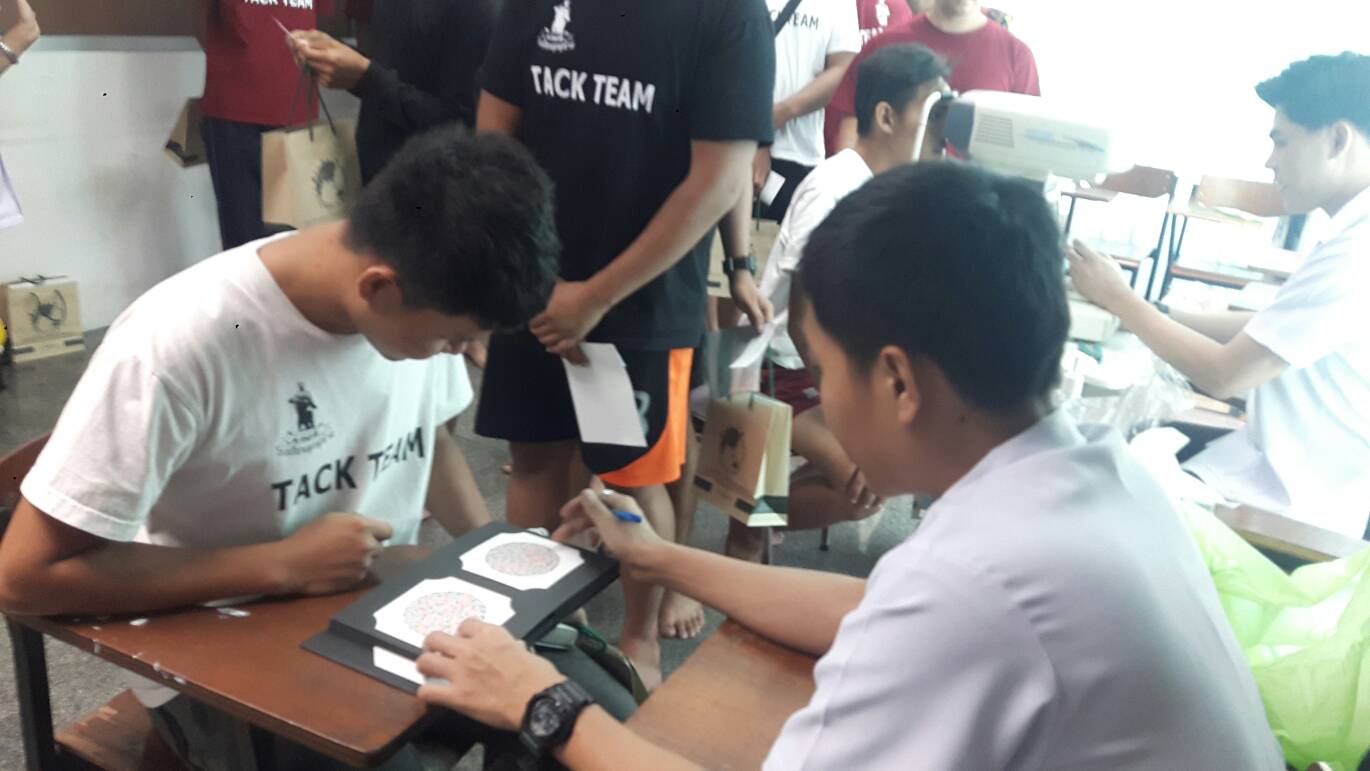 สถาบันติว TACK TEAM ( แท็กทีม ): ตรวจสายตาจากทางโรงบาลไทยนครินทร์(ศุนย์ ...