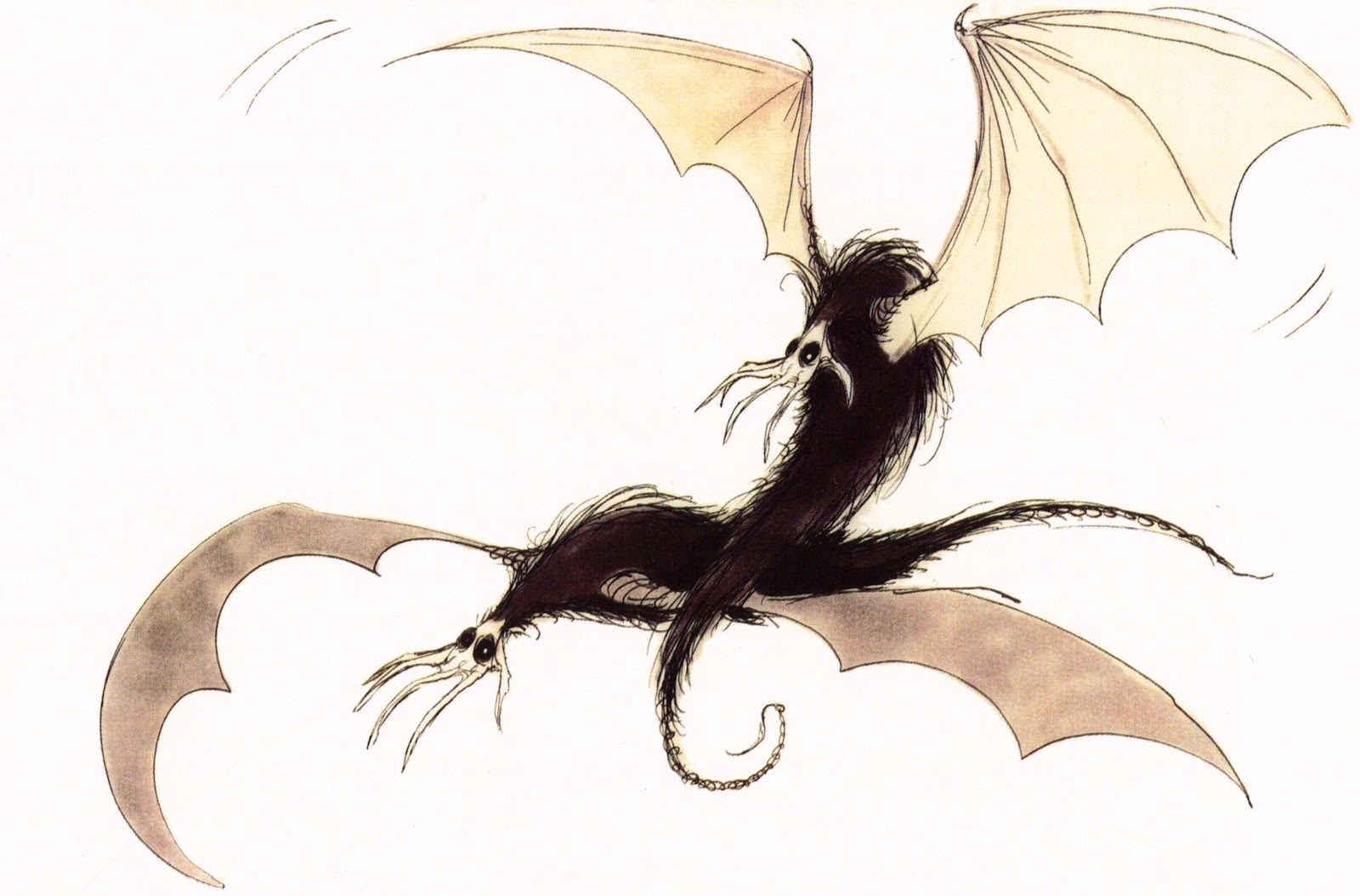 Tim Burton Creature Drawings