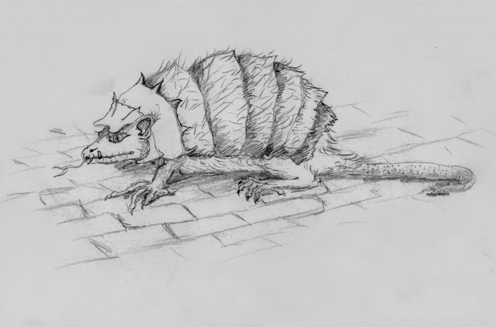 Leicester's Ramble: Monster: Scaled Rat