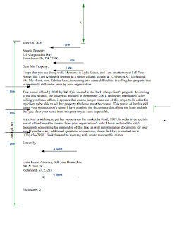 vant: Business Letter Example