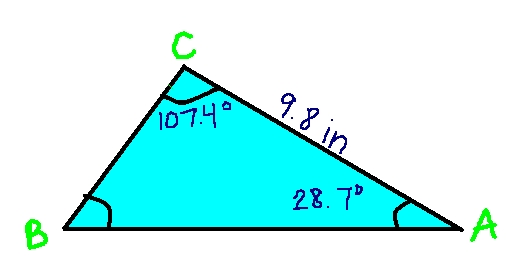 2nd Hour Pre-Calculus B (Spring 2012): Oblique Triangles and Law of Sine