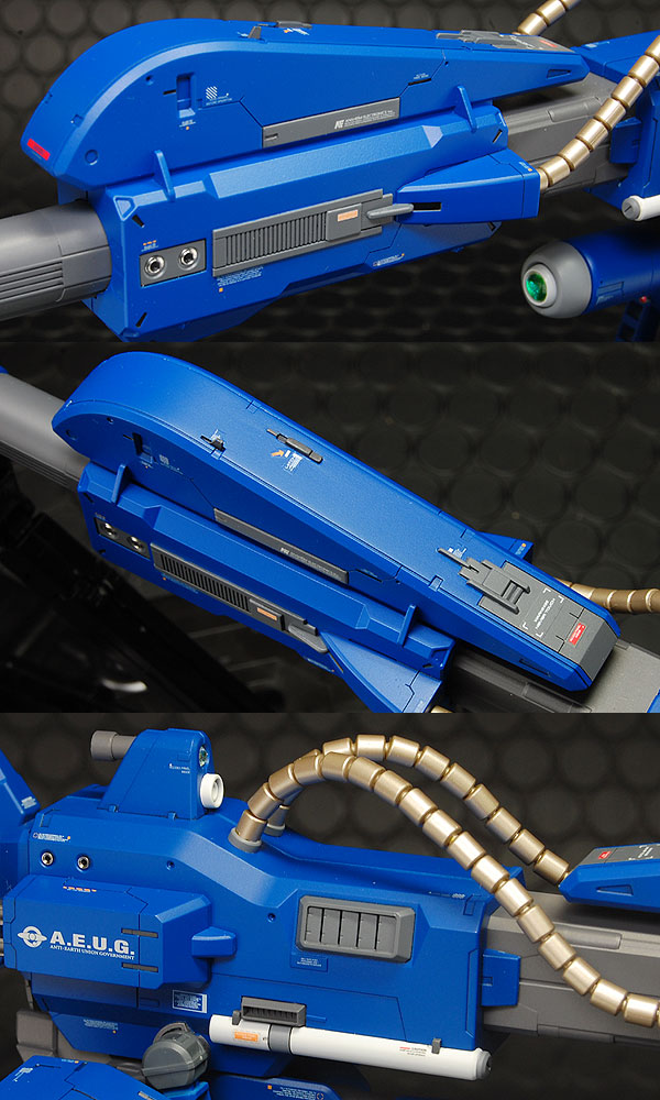 GUNDAM GUY: MG 1/100 Hyaku Shiki + Mega Cannon - Painted Build