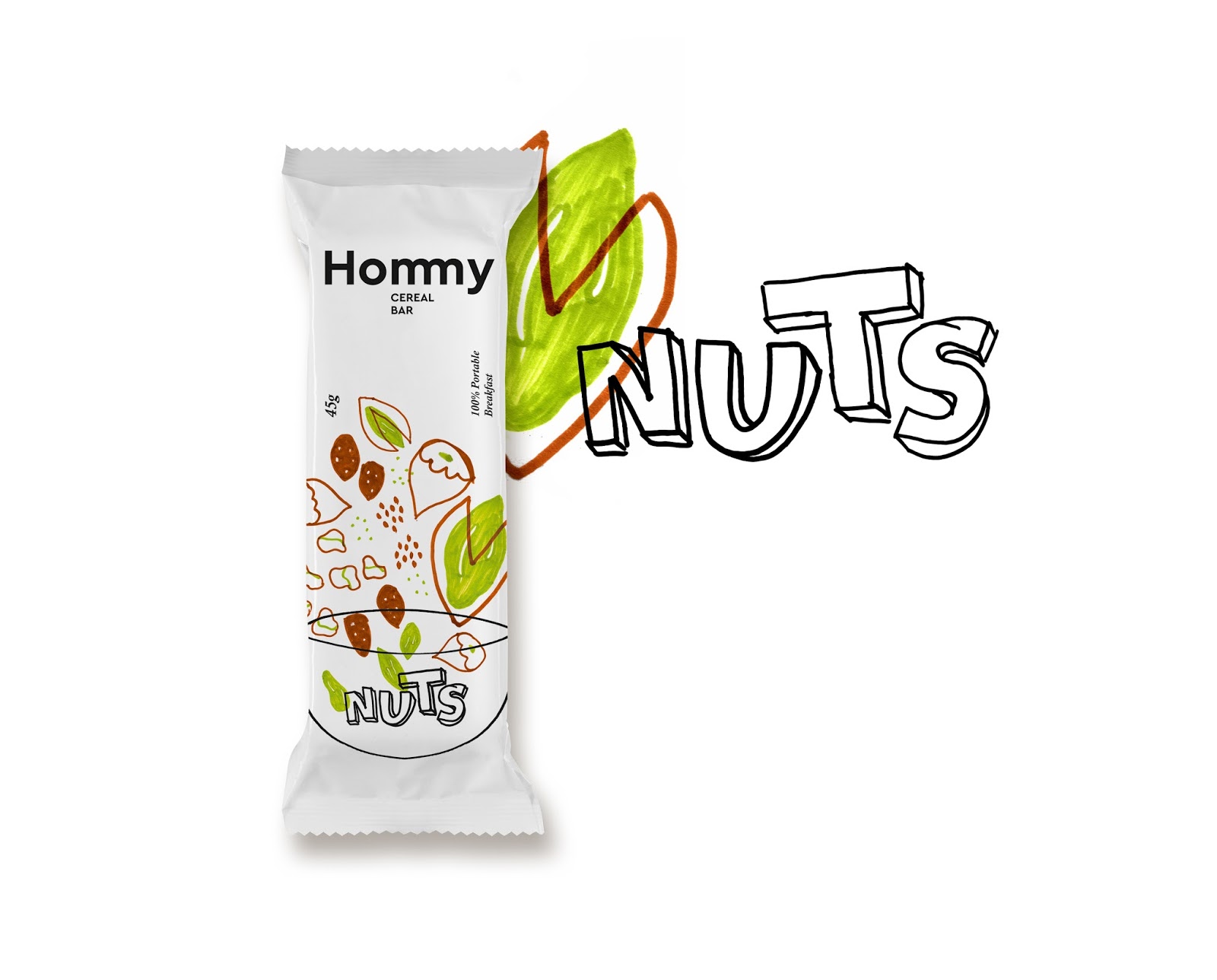 Hommy Cereal Bar – Packaging Of The World