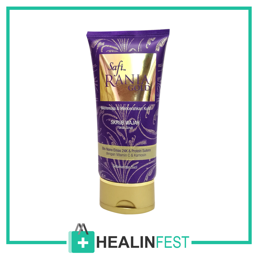 Healin Fest: SAFI RANIA GOLD FACIAL SCRUB