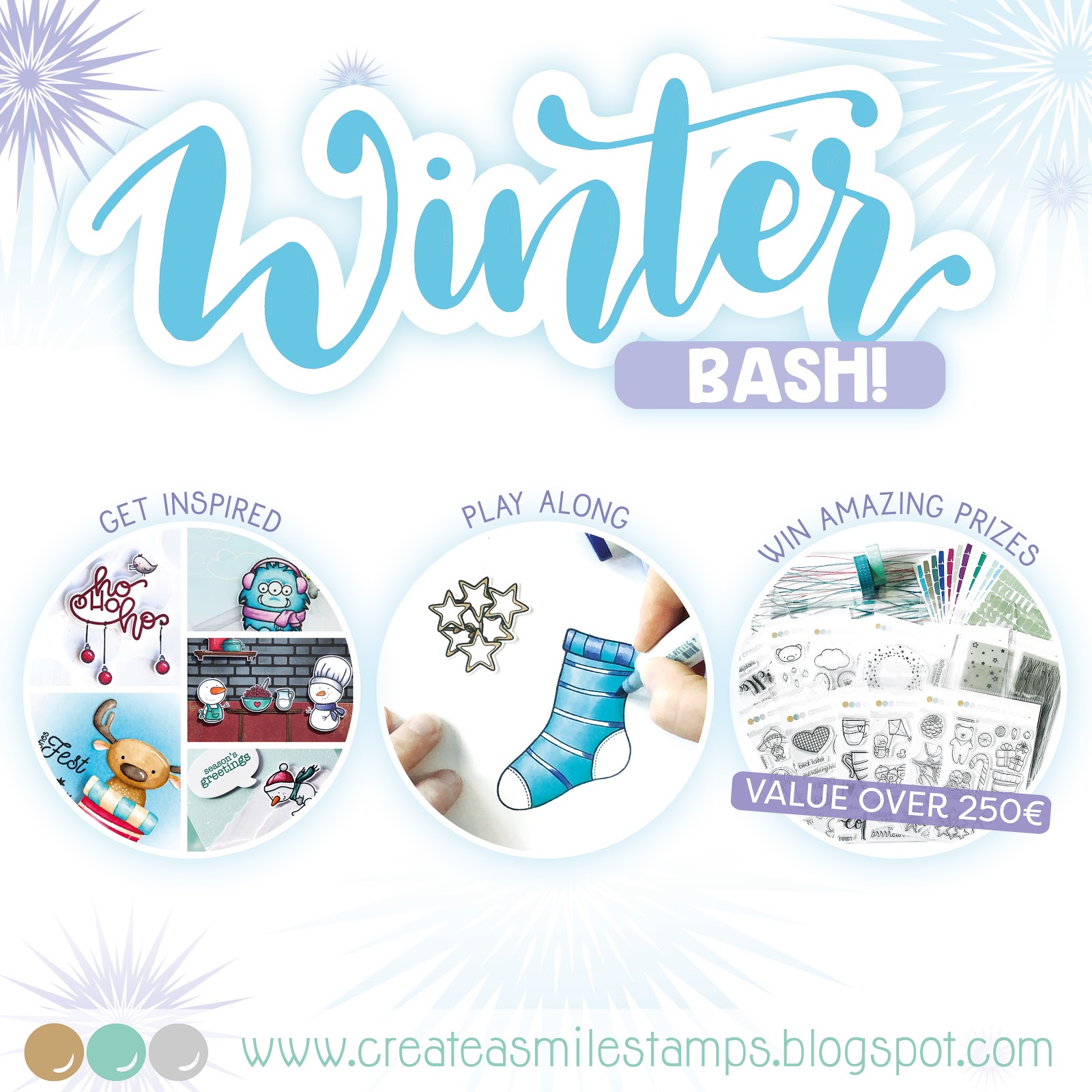Create a smile: We're celebrating a Winter Bash!