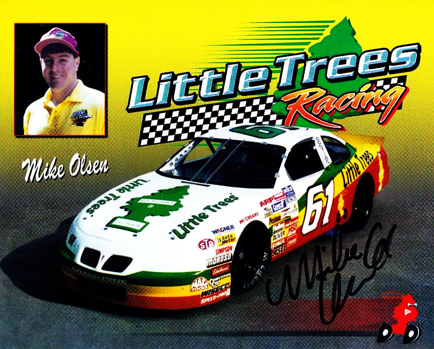 NASCAR Racing Champions Blog: Mike Olsen #61 Little Trees Pontiac