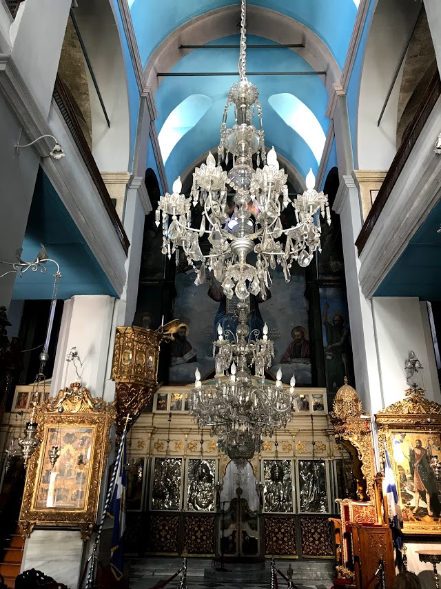 Patrick Comerford: Visiting the cathedral in the old town in Chania