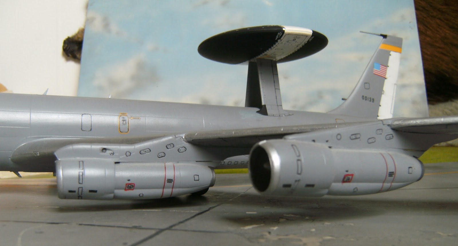 Happyscale-Modellbau: Boeing E-3 Sentry AWACS - Airfix 1/72