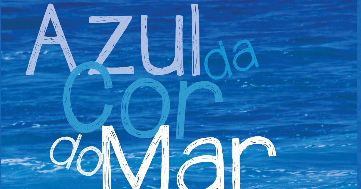 Livro Azul Da Cor Do Mar - BRUNIV