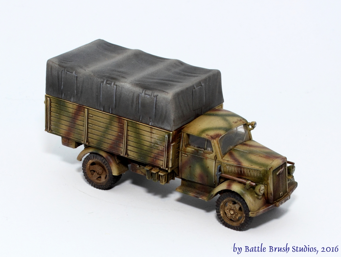 Battle Brush Studios: Review: Rubicon Models Opel Blitz