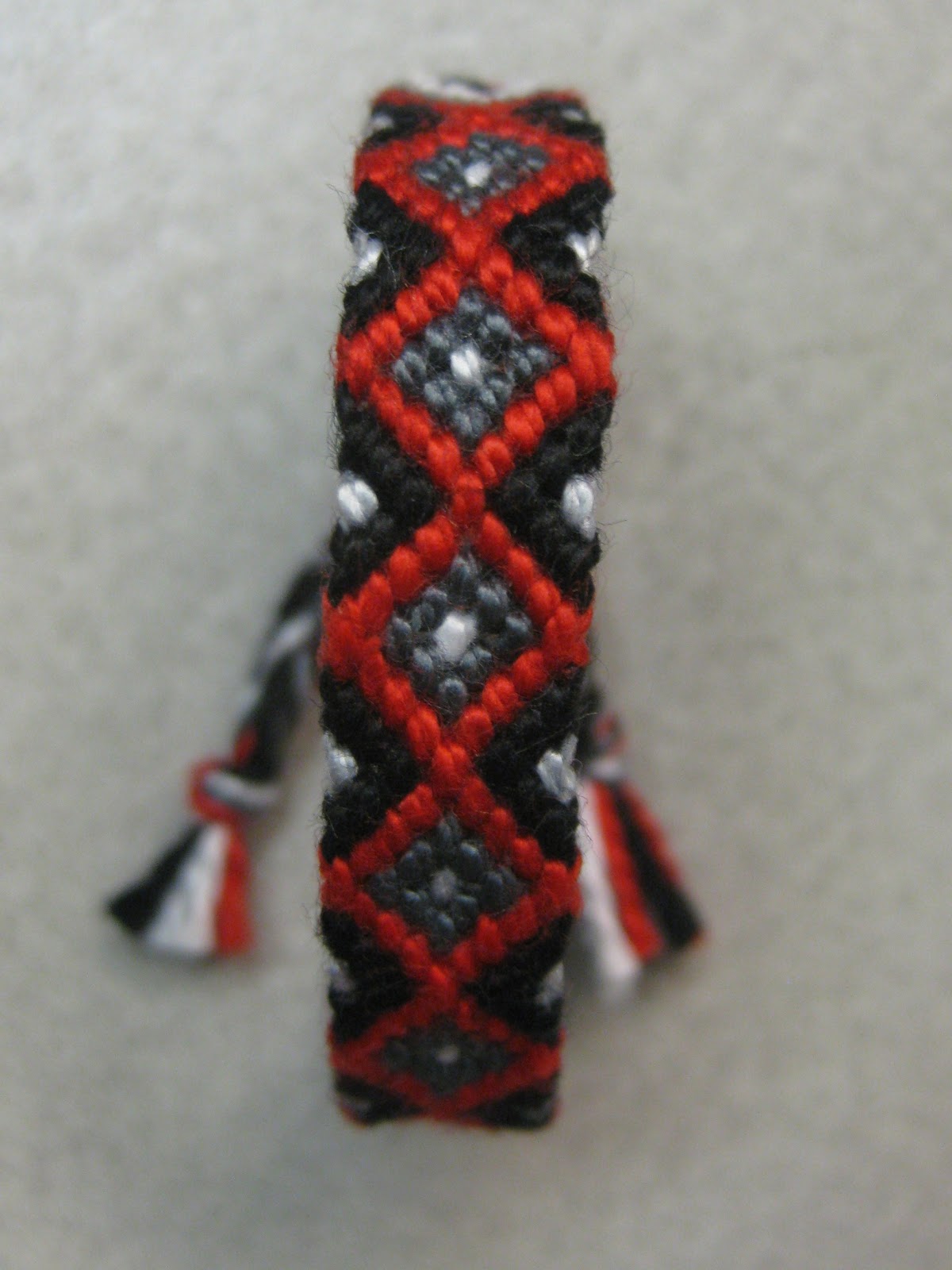 A colorful collection of hand-made friendship bracelets...: A new look ...