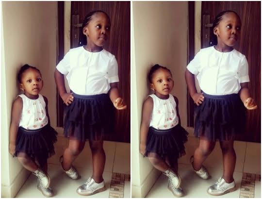 Adorable photos of Timaya's daughters