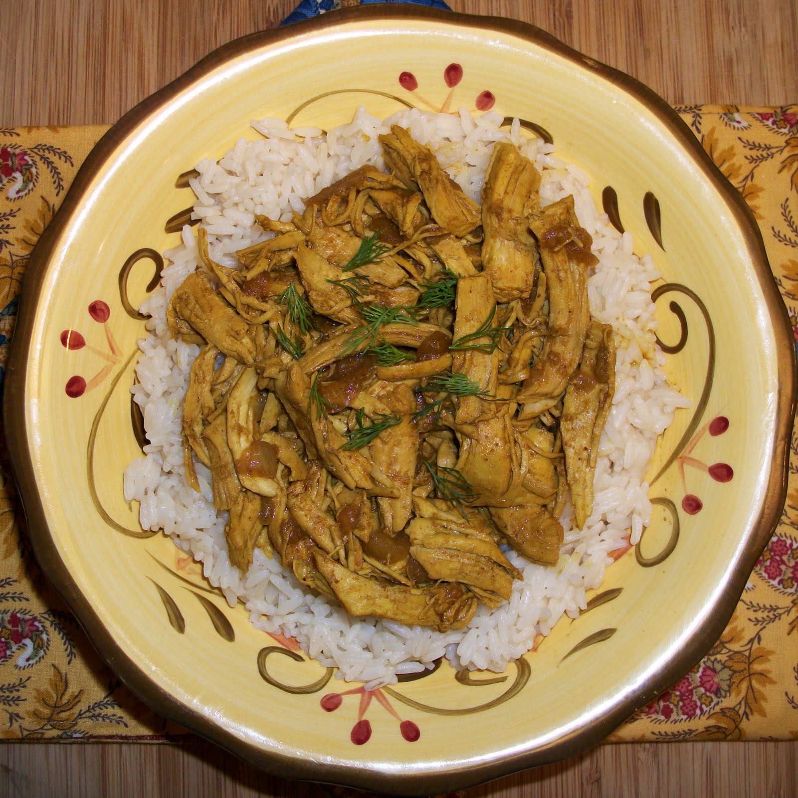 What's Cooking With Melissa?: Burmese Chicken Curry Over Rice