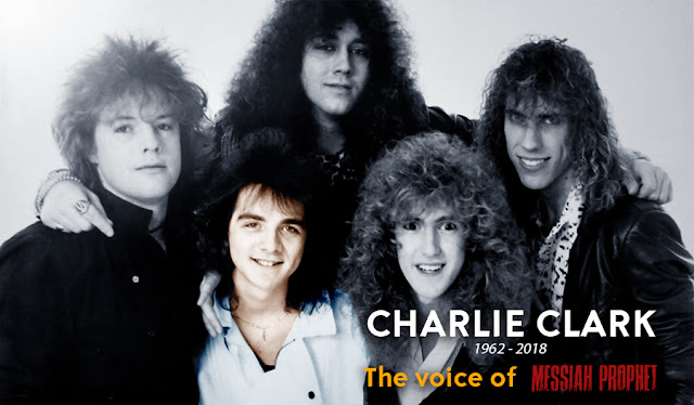Charlie Clark, singer of the band Messiah Prophet in the 80s, passed ...