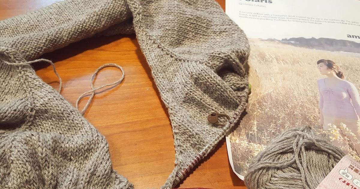 Slow knitting: ＊Polaris＊ の＜LLI＞と＜RLI＞という増し目