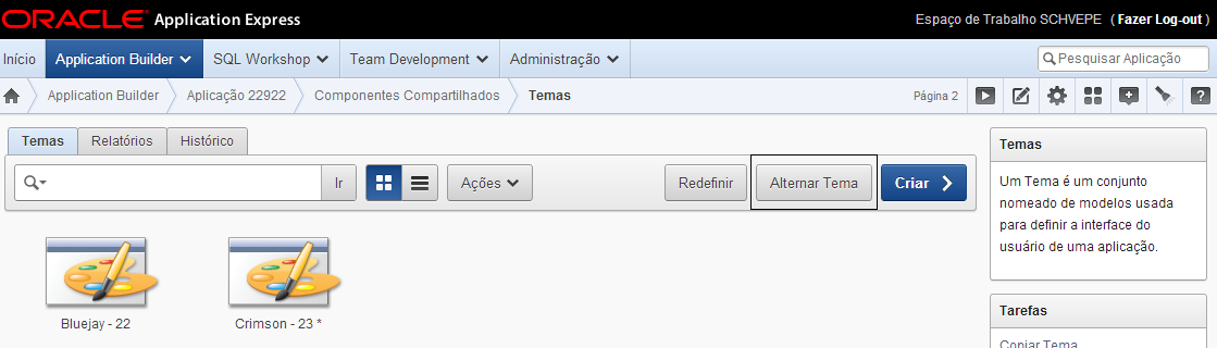 Help Apex: Criar e Alterar Temas