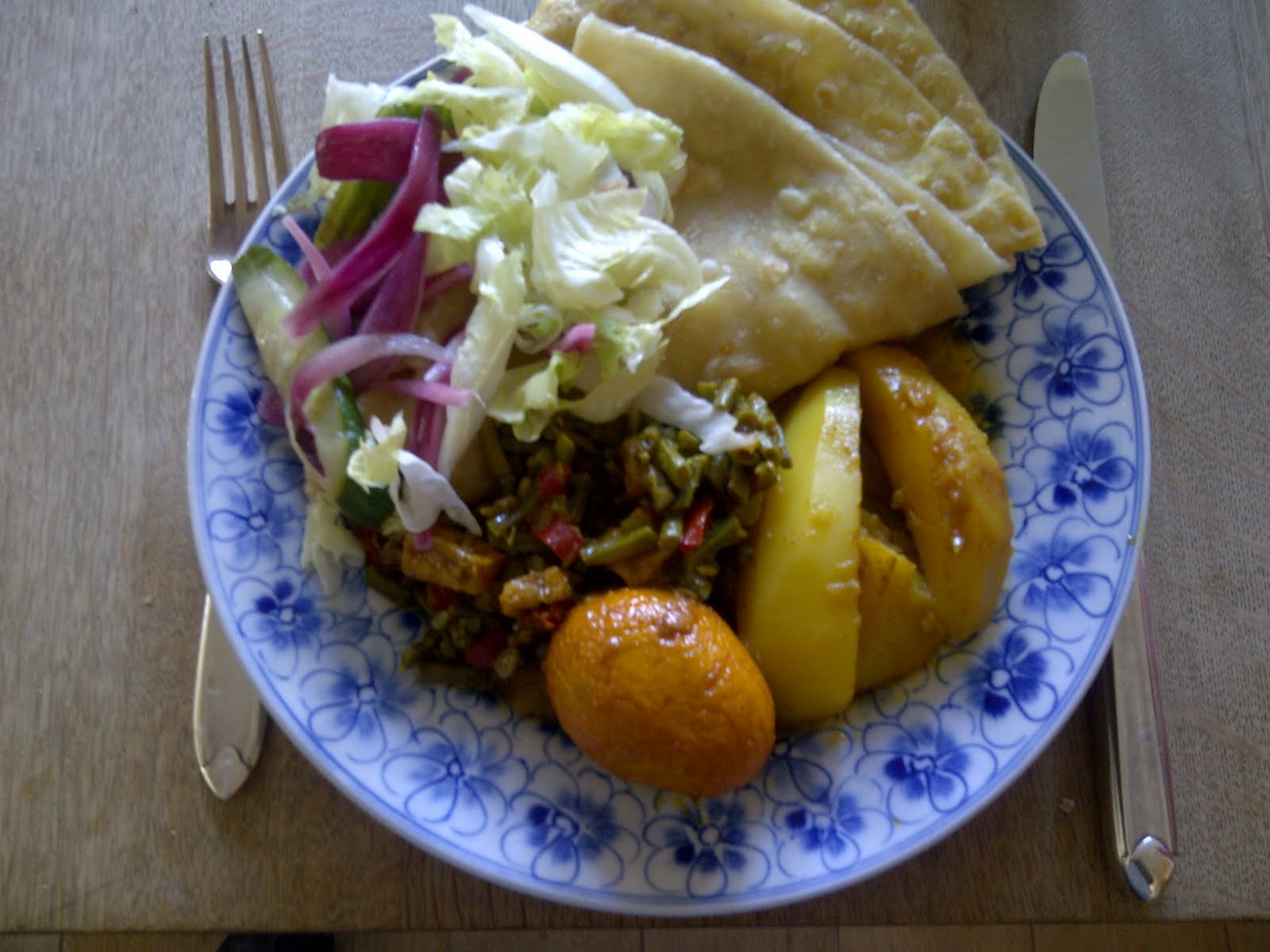 Elke dag vegetarisch: Roti, kouseband