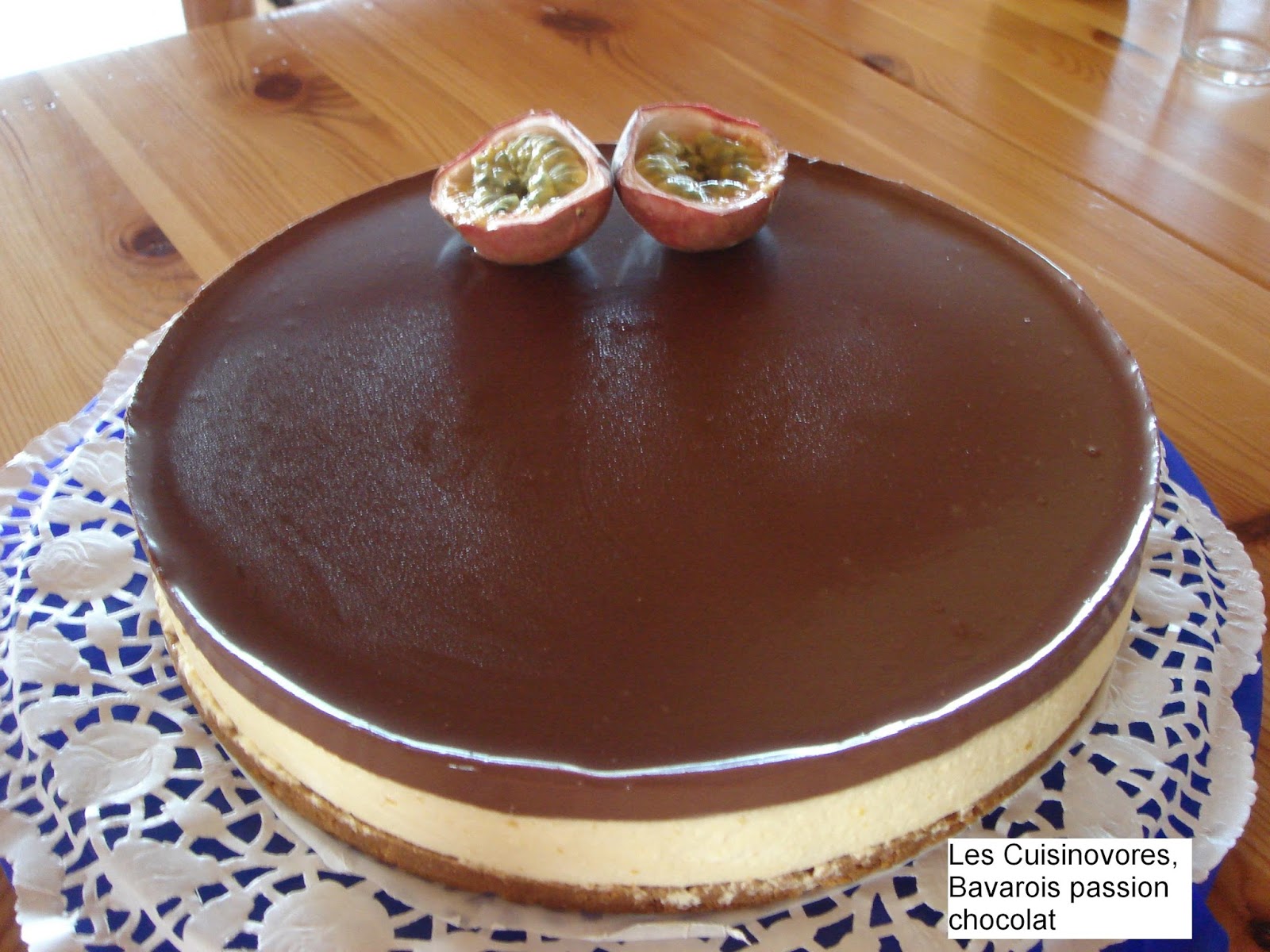 Les Cuisinovores: Bavarois passion chocolat