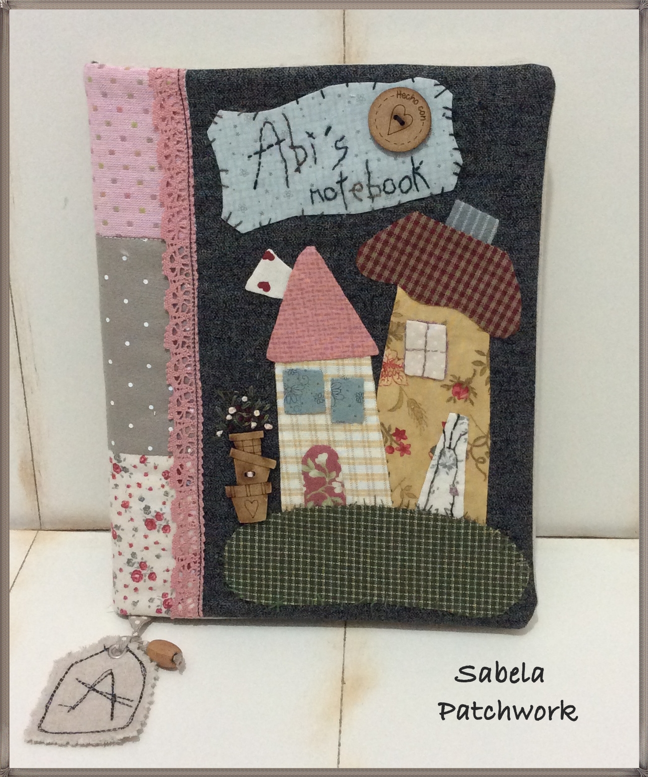 Sabela Patchwork: Funda libreta y neceser