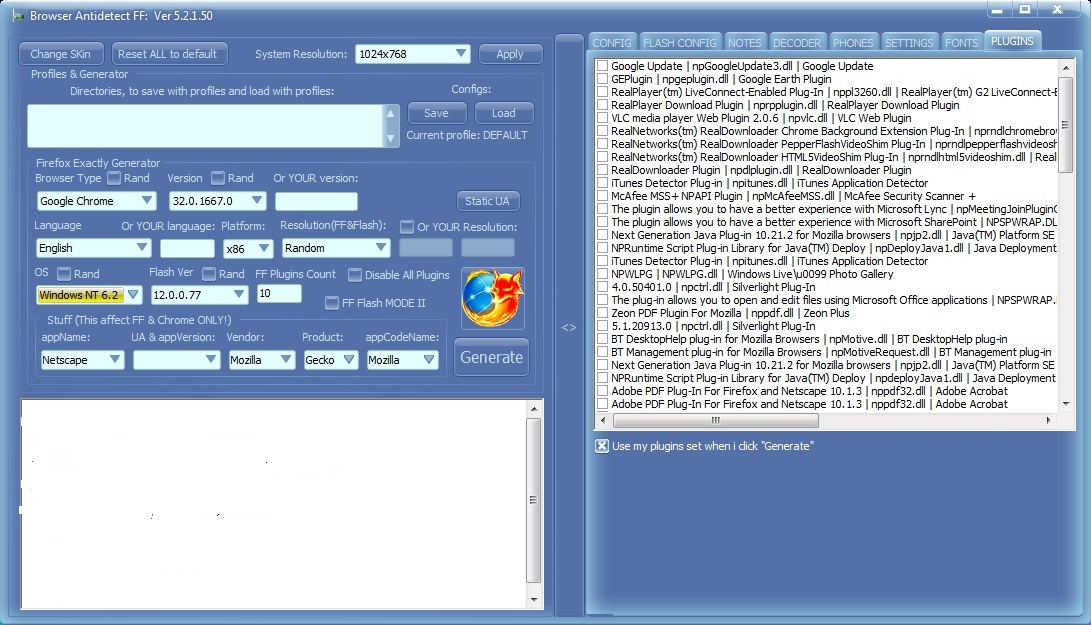 Antidetect Browser (FFTOOLS)