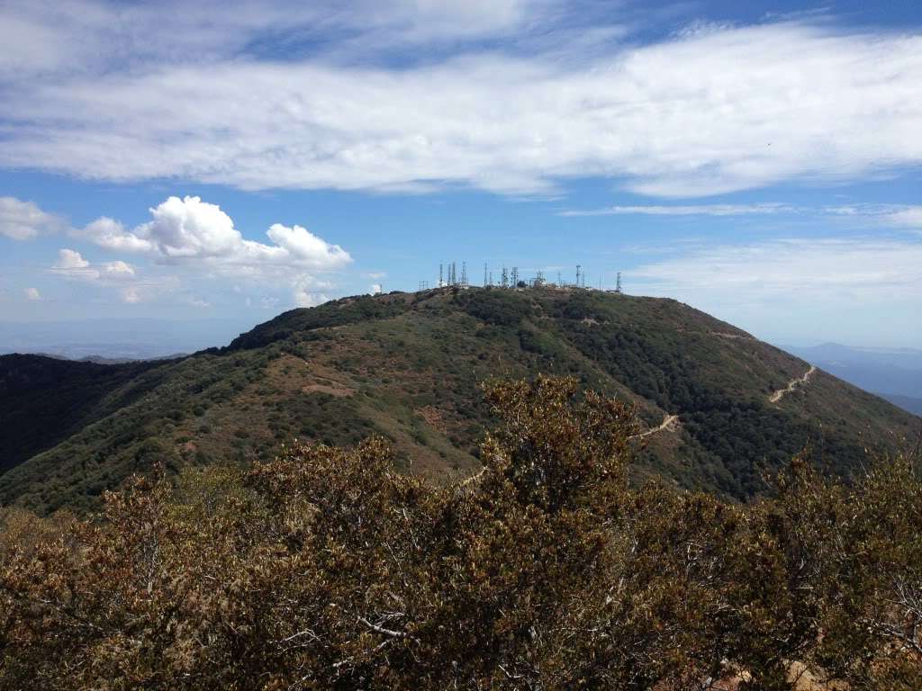 Iron Hiker: Modjeska Peak from Maple Springs Visitor Center