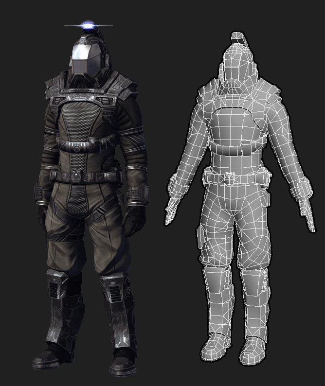 Jonathan Nascone's Art: Star Trek Online: EV Suit