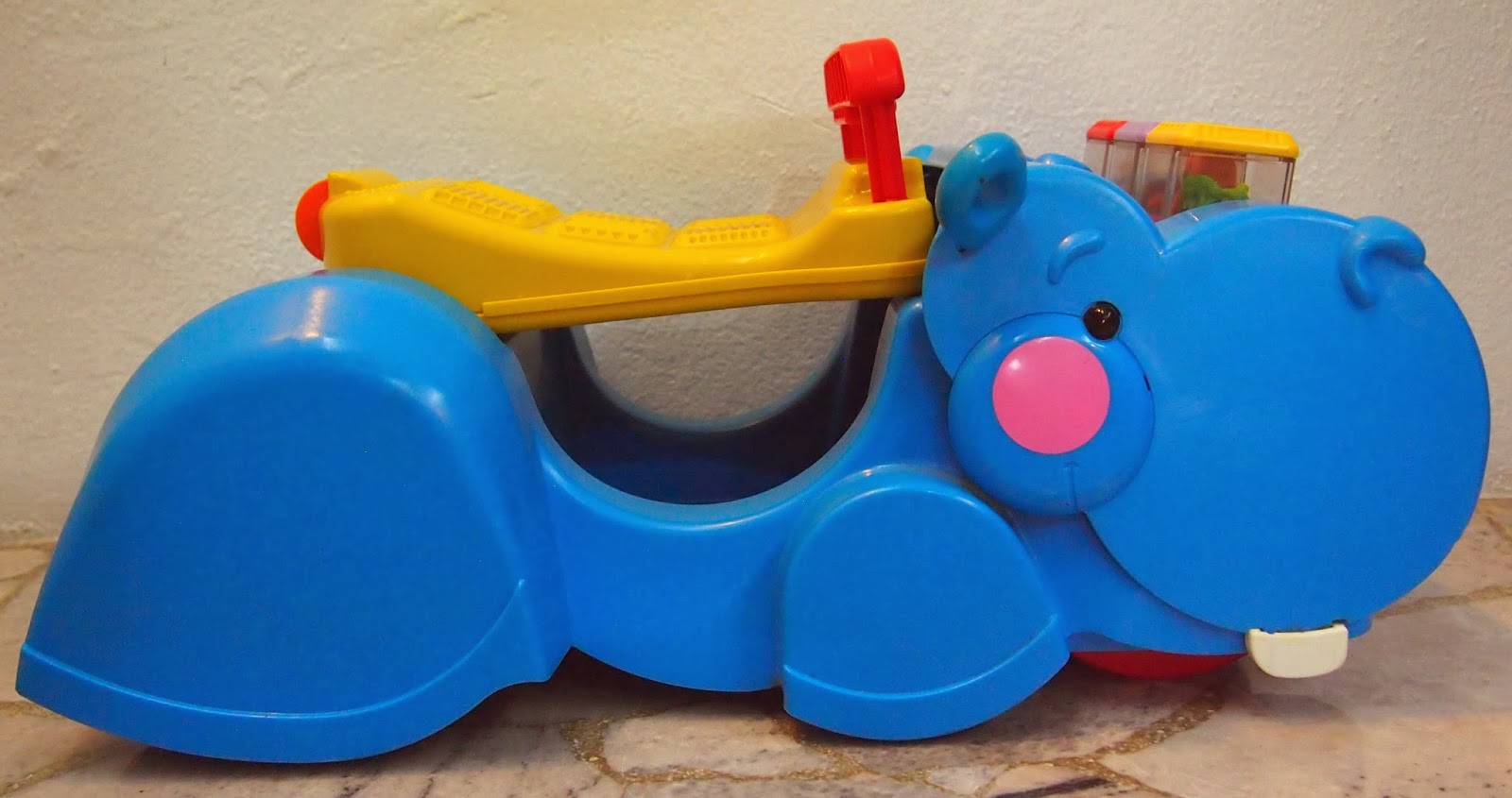 JuaiMurah: FISHER PRICE PEEK A BLOCKS GOBBLE AND GO HIPPO WALKER AND ...