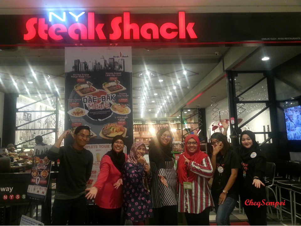 RESTORAN NY STEAK SHACK ~ STEAK, BURGERS & SHAKES, SUNWAY VELOCITY MALL ...