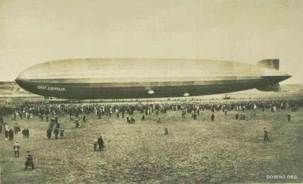 Vintage Photos of Zeppelin Airships in the early 20th Century ~ Vintage ...