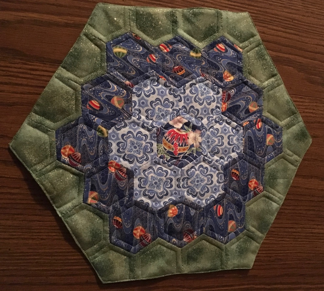 Hexagon Table Mat - revisited