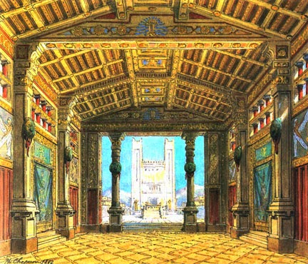 Beyond Architectural Illustration: Perspective - One Point Perspective ...