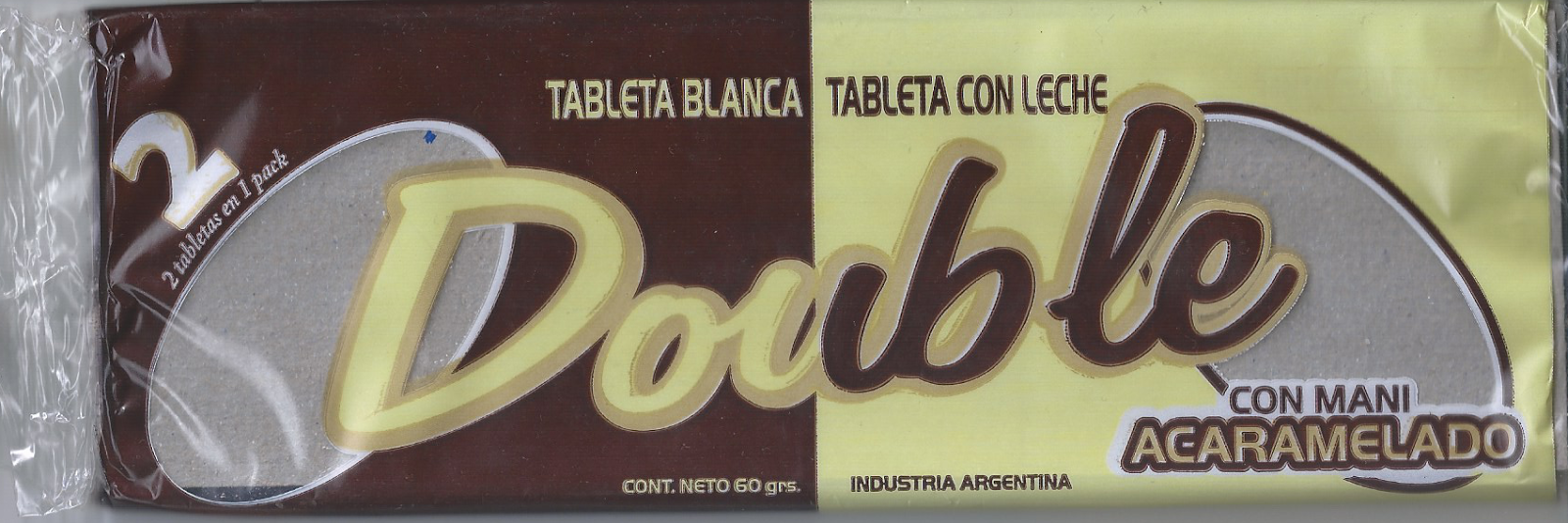 Tabletas sabor chocolate para el olvido. DAQUI, DOUBLE y BALLCHOC