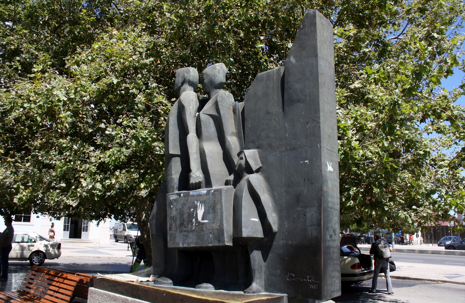 Viajar e descobrir: Portugal - Lisboa - Monumento ao emigrante