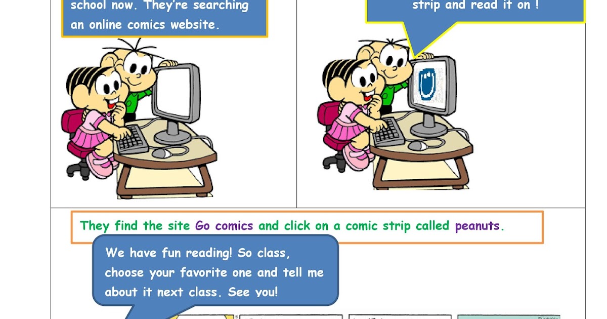 Gênero textual:Tirinhas e cartoons: Plano de Aula