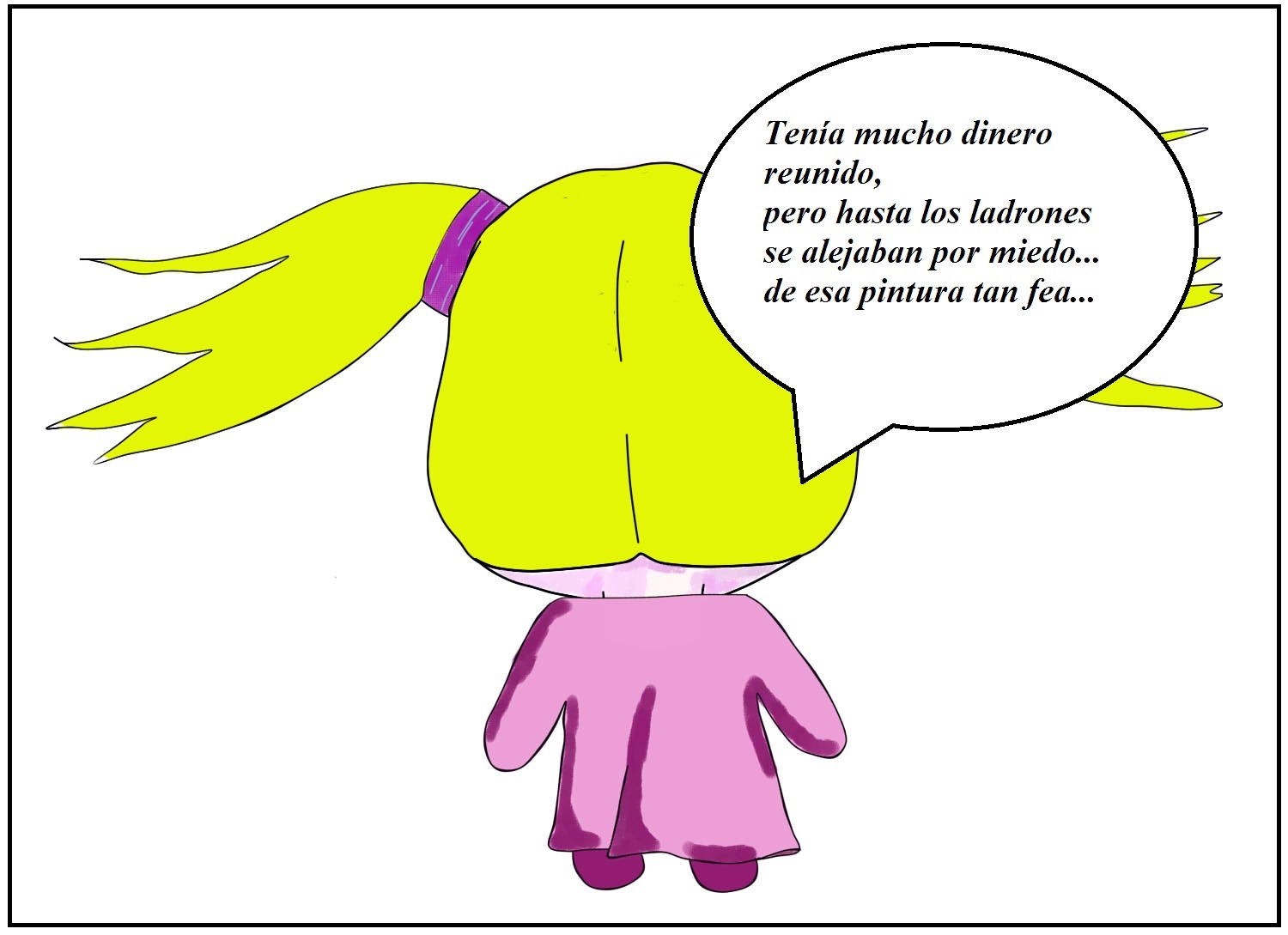 PIMI RECITA (PIMI DIBUJITA) (COMICS) | LA VIDA DE UN PERSONAJE ANIMADO