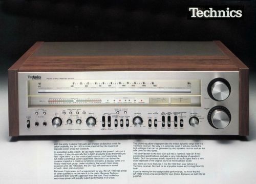 Technics SA-1000 - The Most Powerful Receiver | 1001 Hi-Fi Info